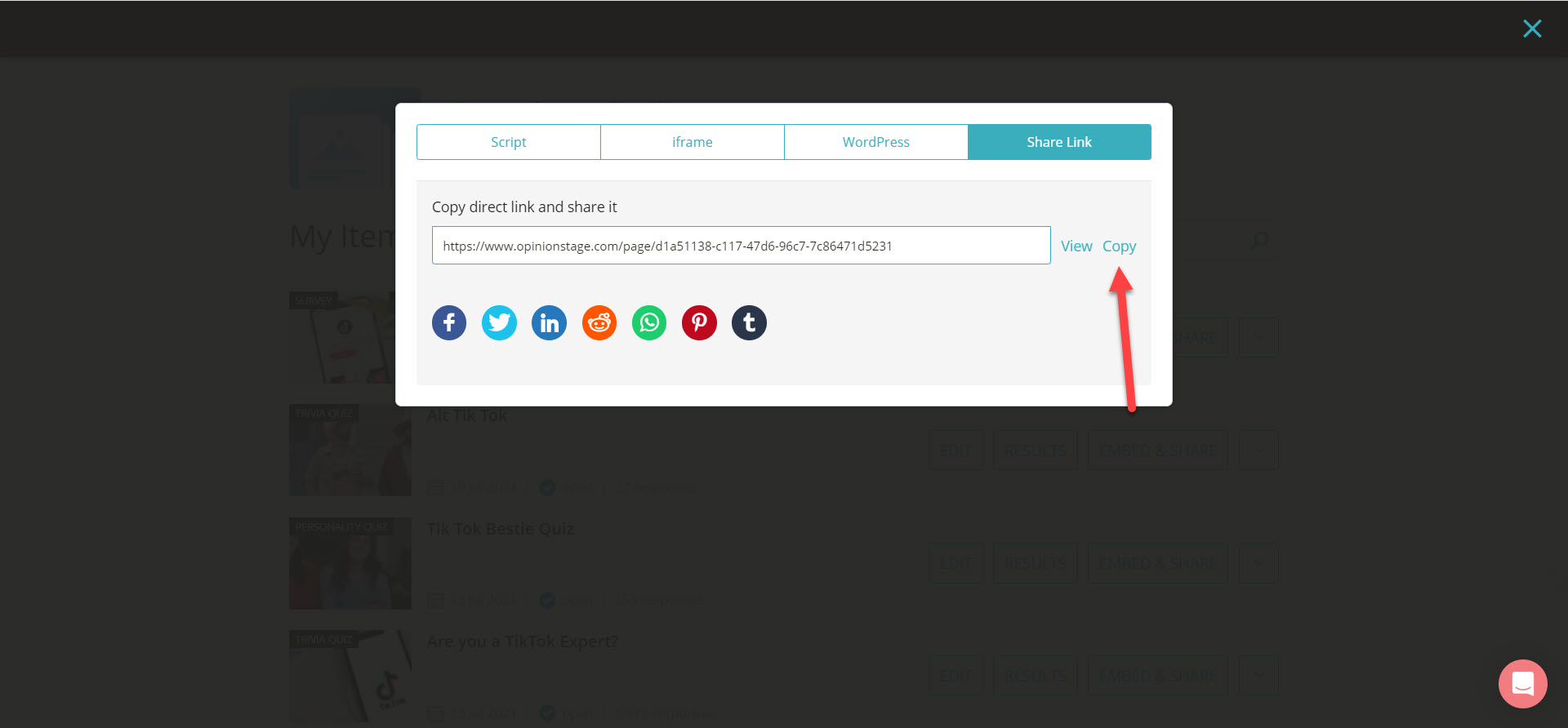 Make a Free TikTok Quiz in Minutes | Opinion Stage