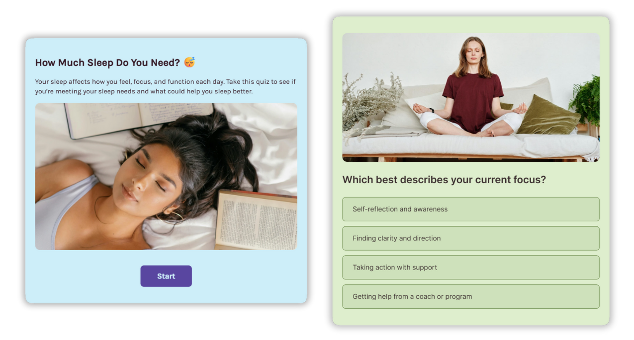 Free Quiz Maker for Coaches | Make Quizzes in 1 Minute