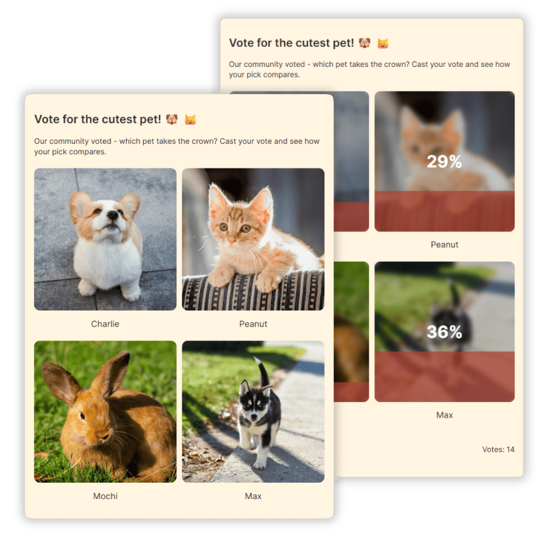 Image Poll Maker: Free Polls That Get More Votes | Opinion Stage